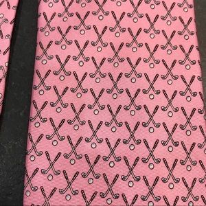 Sero | Accessories | 0 Silk Golf Graphic Tie Preppy Country Club | Poshmark